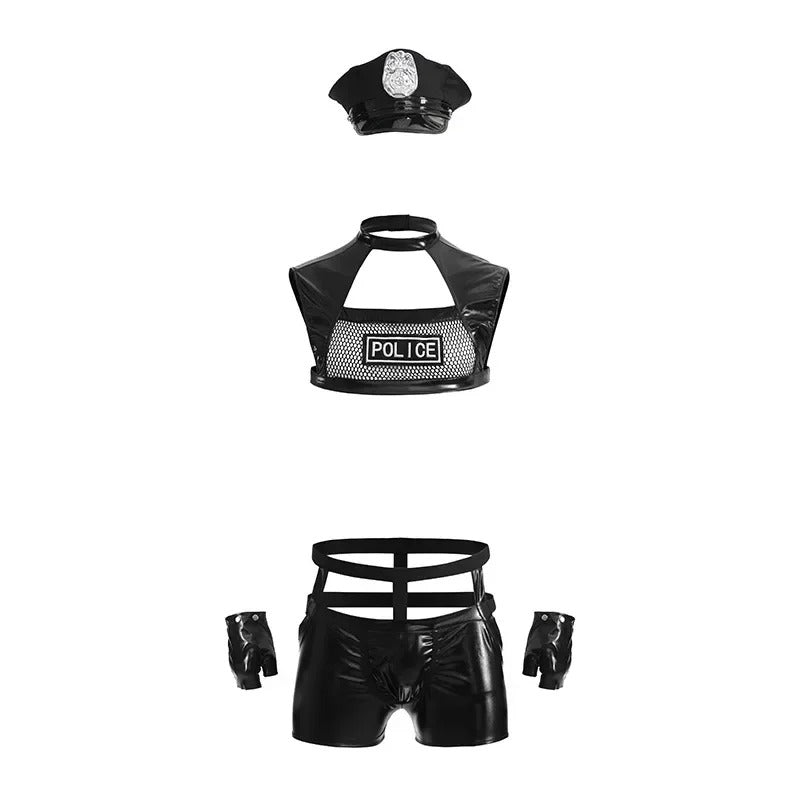 Police Officer Uniform – Gothic Tot