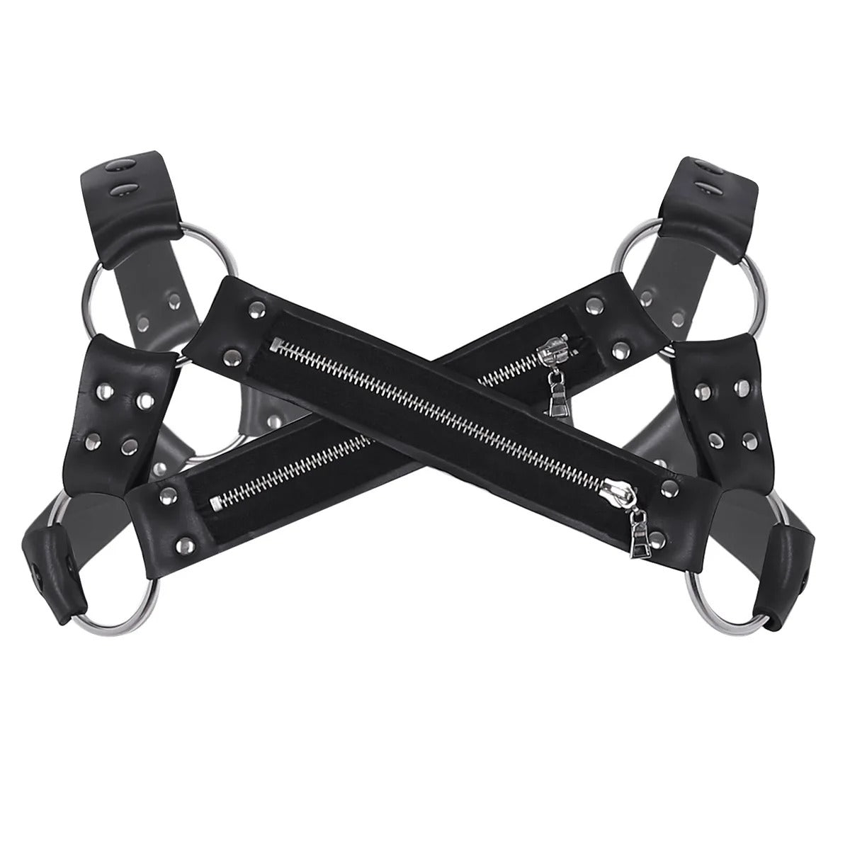Leather Straps with Zippers – Gothic Tot
